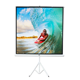 Tela de Projeção Retrátil 100 Polegadas 1,80M x 1,80M 1:1 - Sumay ...